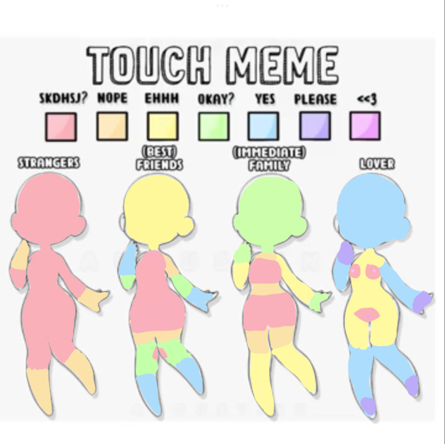 touch me meme - ibisPaint