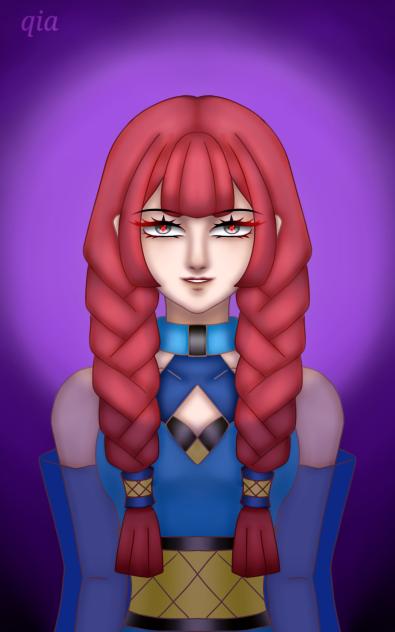 red hair - ibisPaint