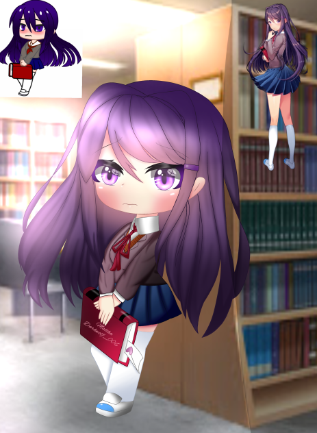 Yuri doki doki leterature club - ibisPaint