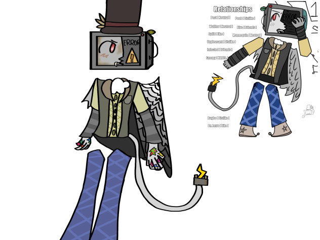 redraw my regretevator oc!! - ibisPaint