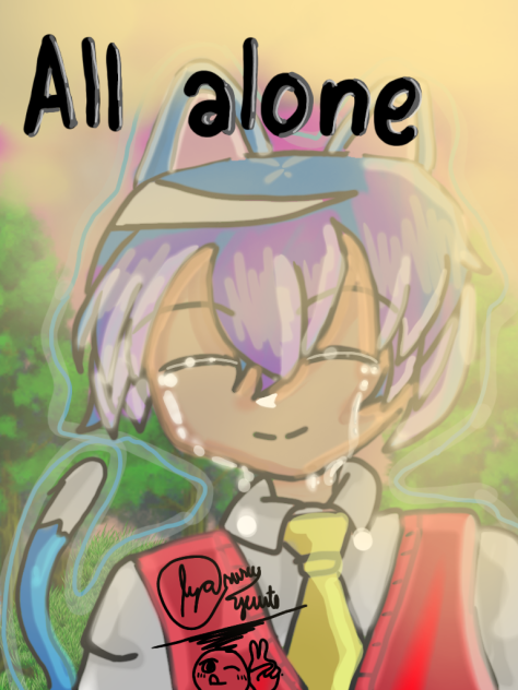 ALL ALONE - ibisPaint