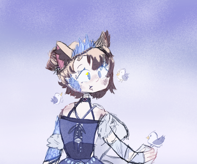 Elsa could never (fan art for kris) - ibisPaint