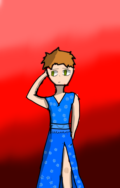 Cross-dressing - ibisPaint