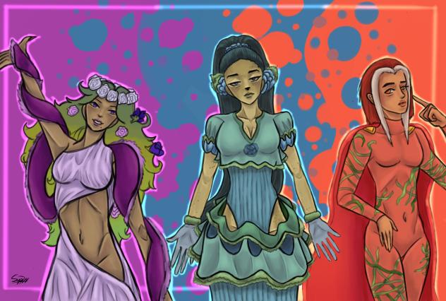 Goddess trio - ibisPaint