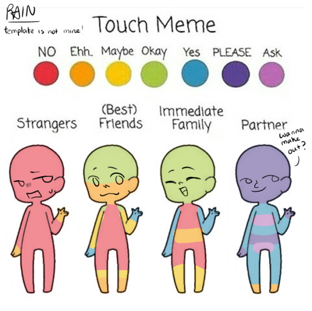 touch meme - ibisPaint