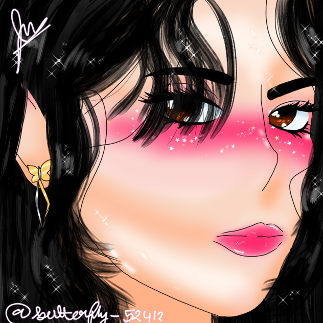 “U wish u never met her at all” - ibisPaint