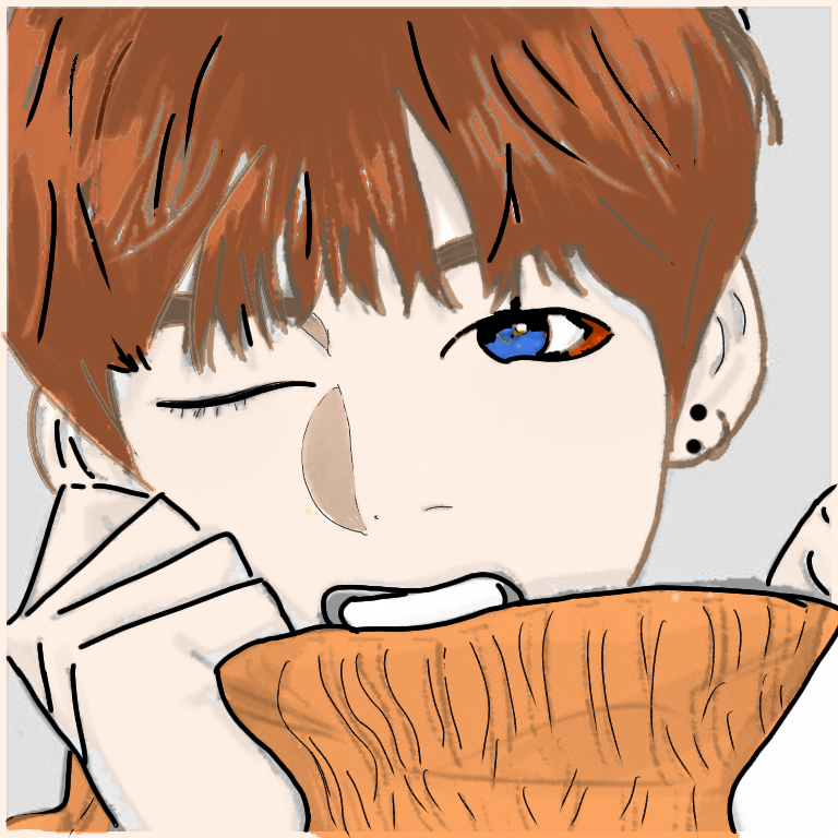 Anime V(bts) - ibisPaint