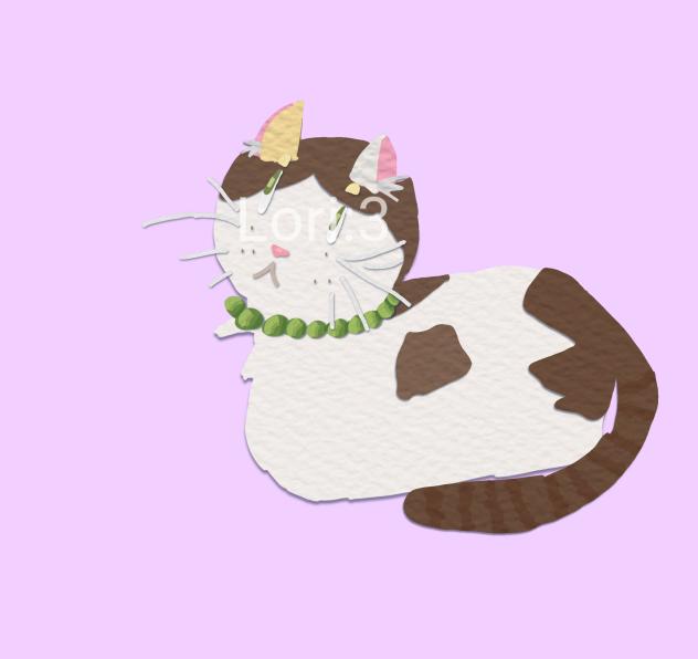 drawing of my silly little cat - ibisPaint