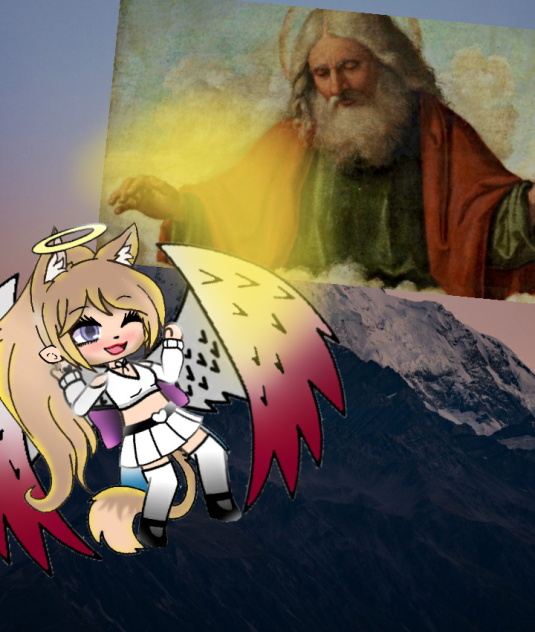 Me and God at my funeral - ibisPaint