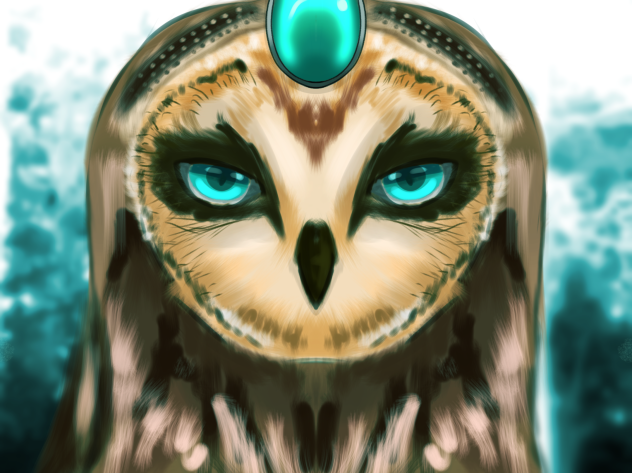 Beautiful Owl🦉 - ibisPaint