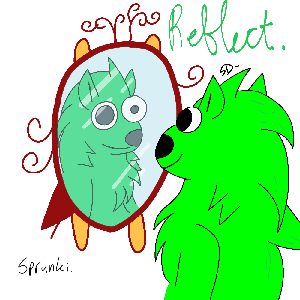 Reflection- Sprunki-verse - ibisPaint