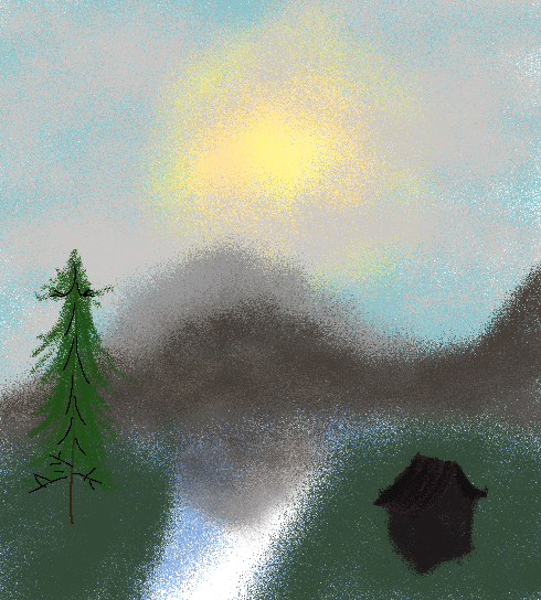 A cold day - ibisPaint
