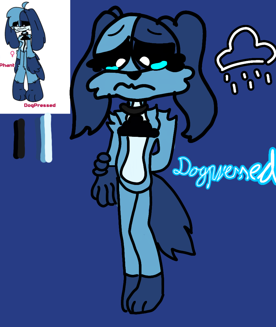 dogpressed in my style - ibisPaint