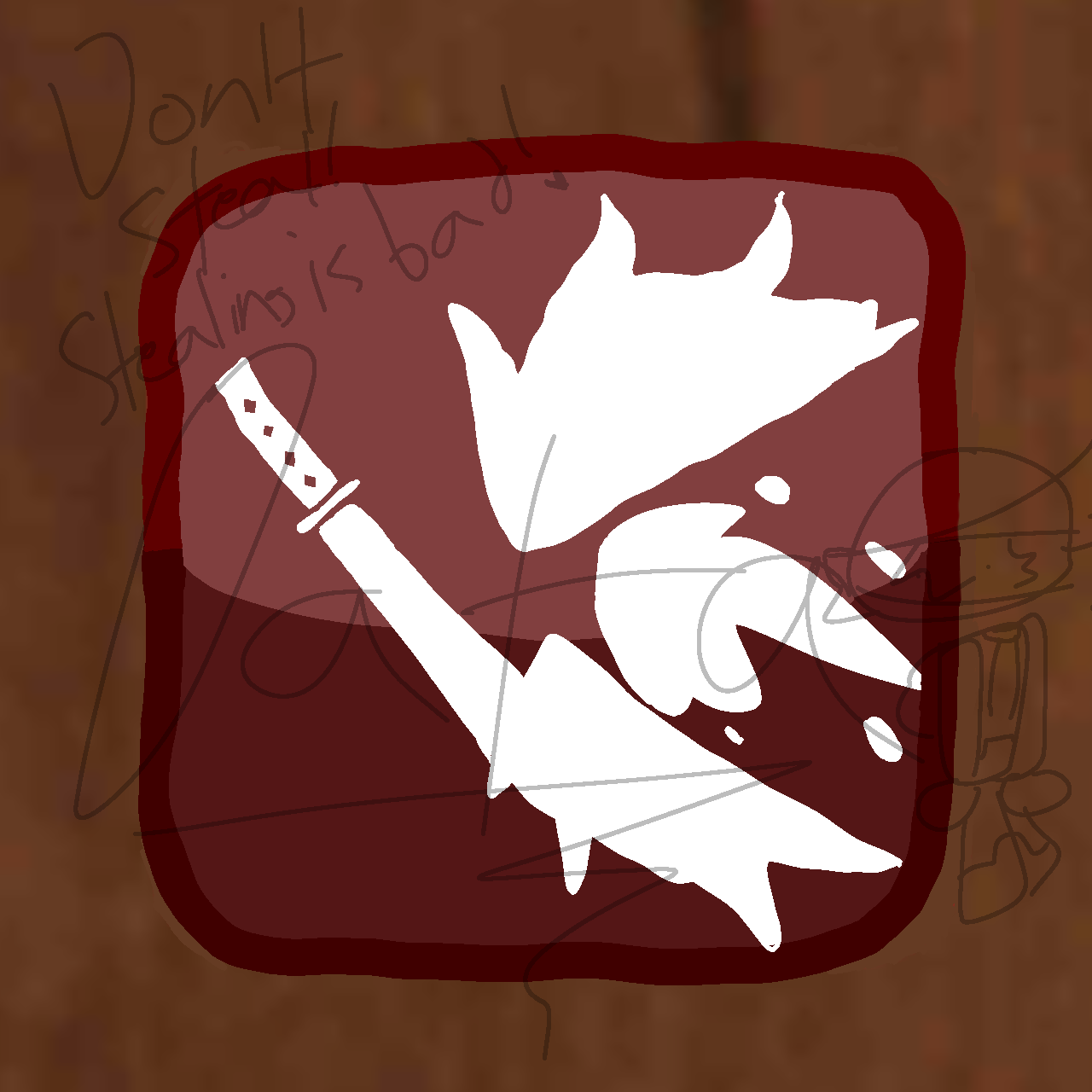 Fruit Ninja achievement Lucky Slicer - ibisPaint