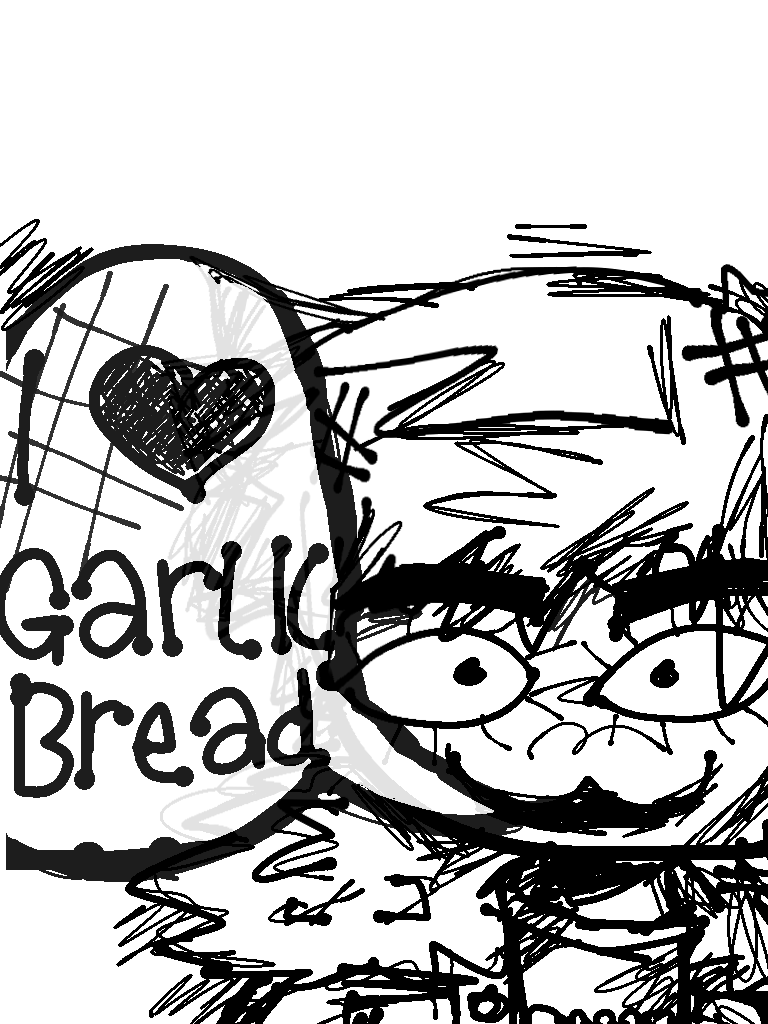 scott tells you he loves garlic bread - ibisPaint