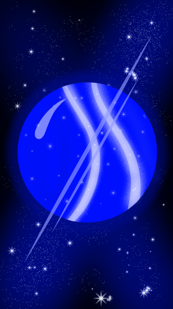 Blue marble - ibisPaint
