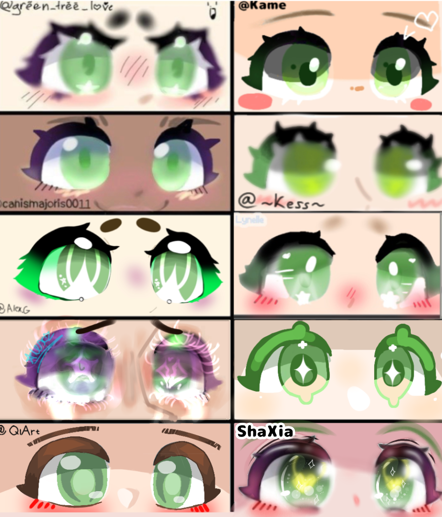 join eyes collab with @QiArt - ibisPaint