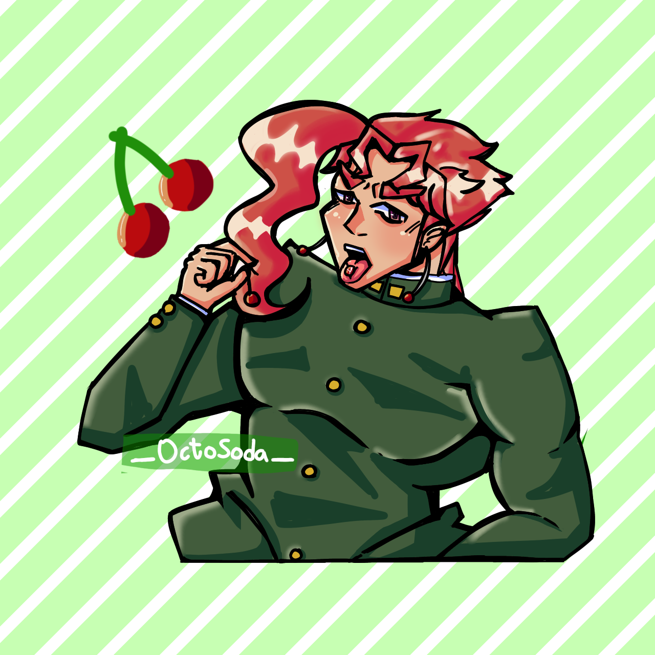 Kakyoin Speed Drawing - ibisPaint