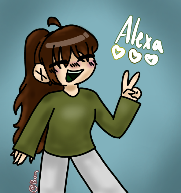 FA for my bestie Alexa - ibisPaint