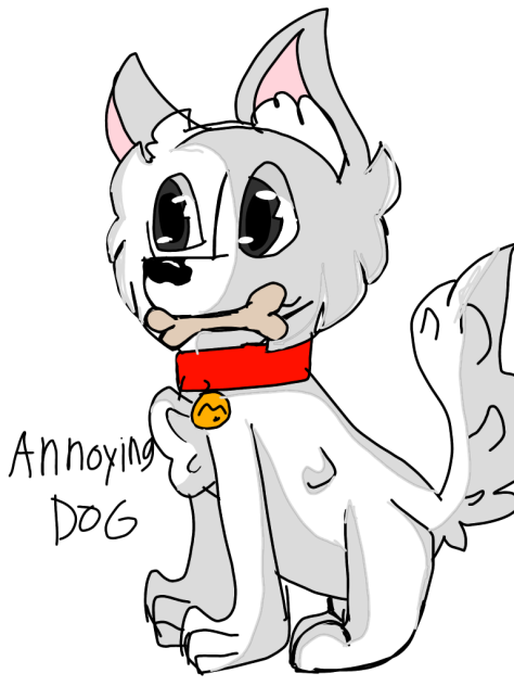 Annoying dog - ibisPaint