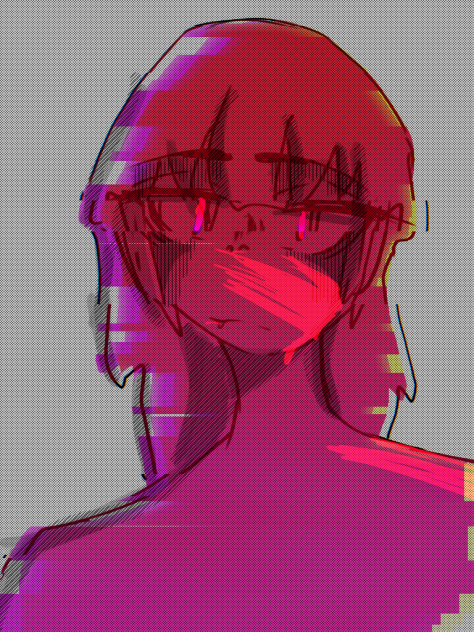 Glitchy - ibisPaint