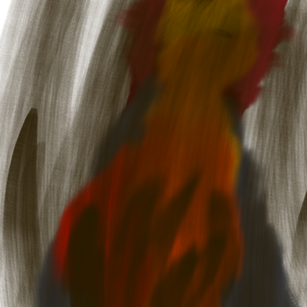 weird volcano - ibisPaint