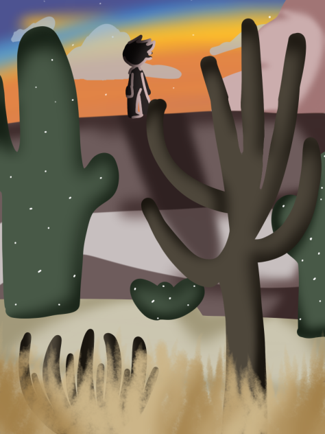 Desert backround - ibisPaint
