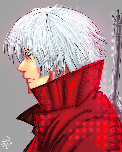 Dante from Devil may Cry - ibisPaint