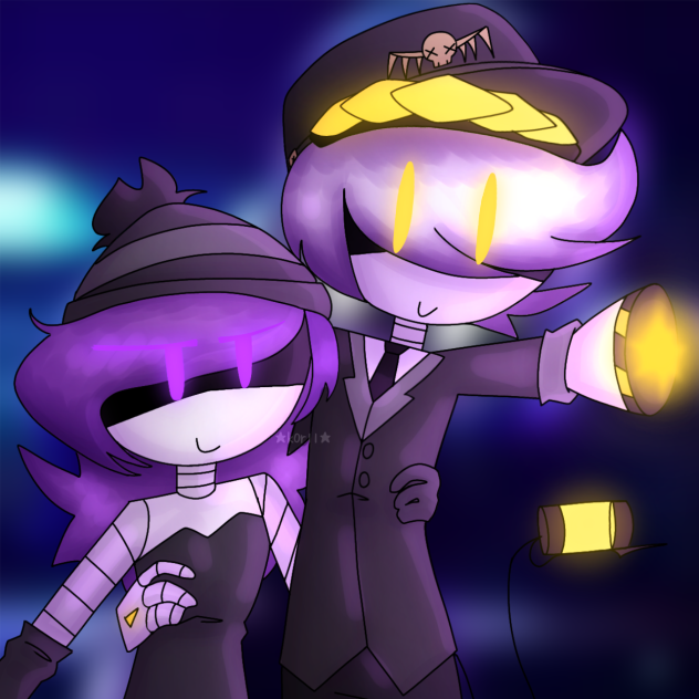 N and Uzi - ibisPaint