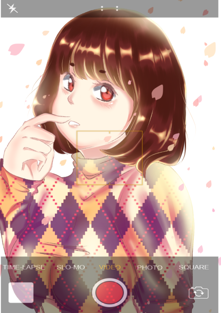 POSE TO THE CAMERA - ibisPaint