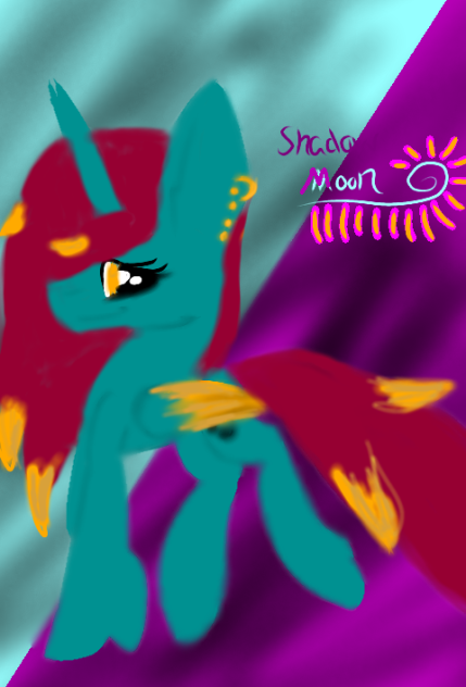 MLP OC (timelapse) Shadow Moon - ibisPaint