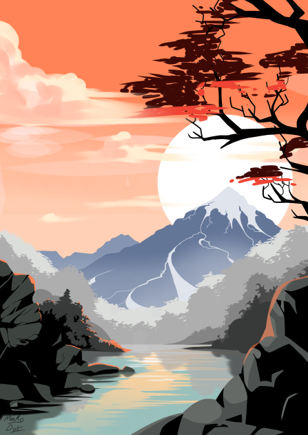 Landscape - ibisPaint