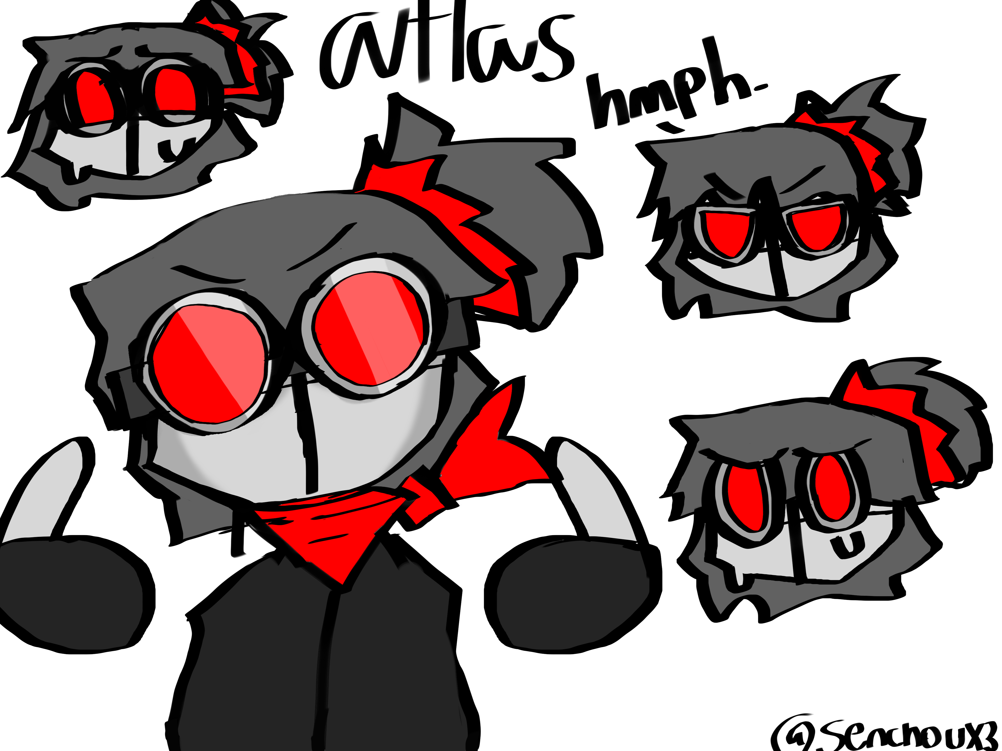 my madness combat oc - ibisPaint