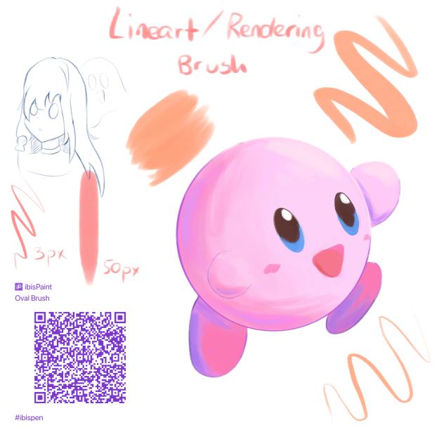 Lineart-Rendering Brush - ibisPaint