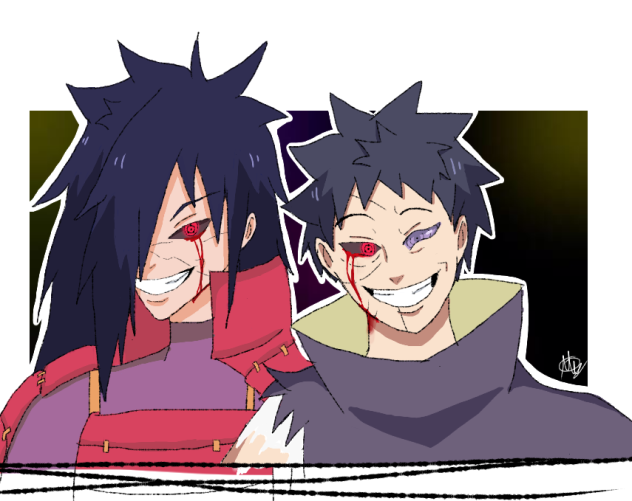 Obito and Madara - ibisPaint