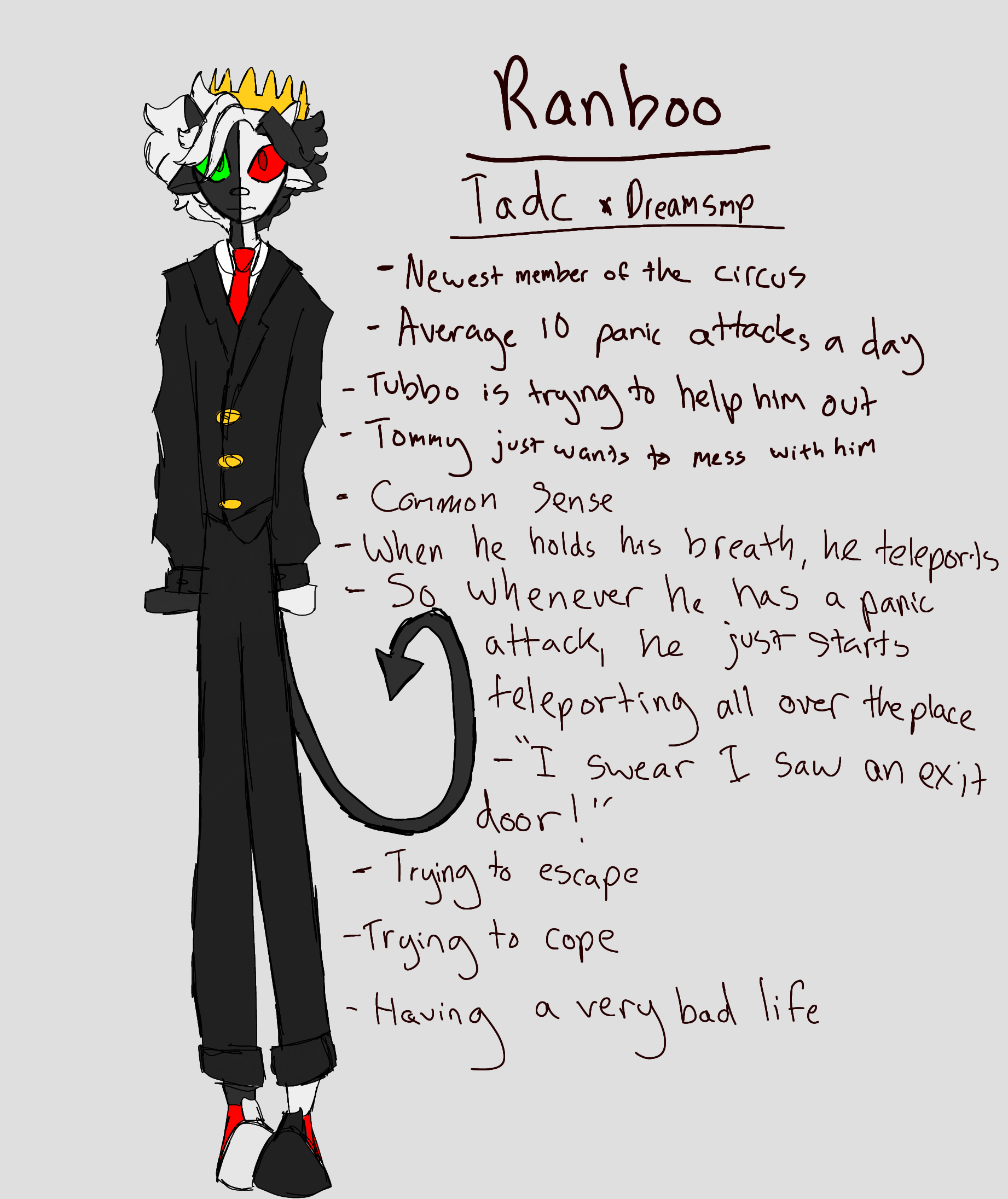 Rambo TADC x Dream smp - ibisPaint