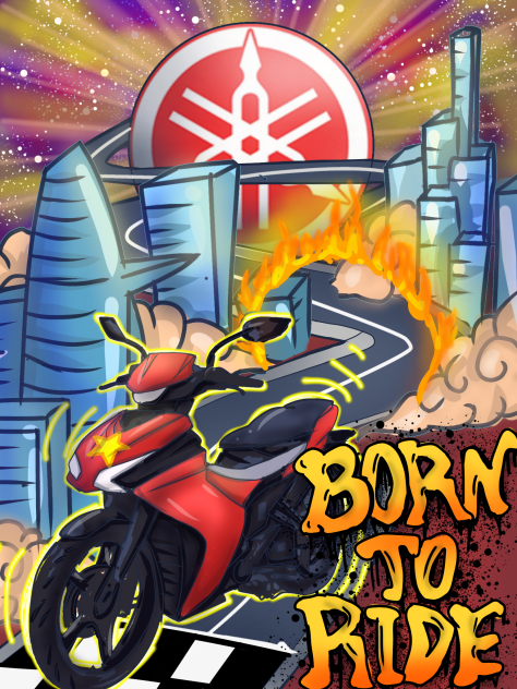 Yamaha art competition 😎 - ibisPaint