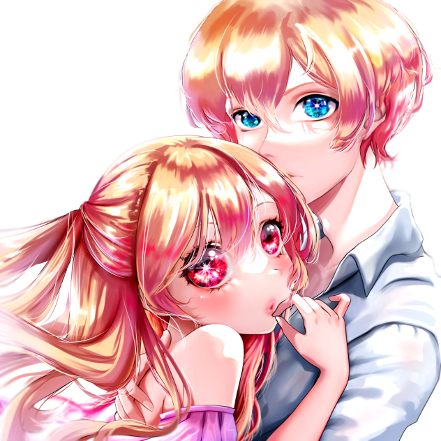 aquamarine & ruby hoshino - ibisPaint