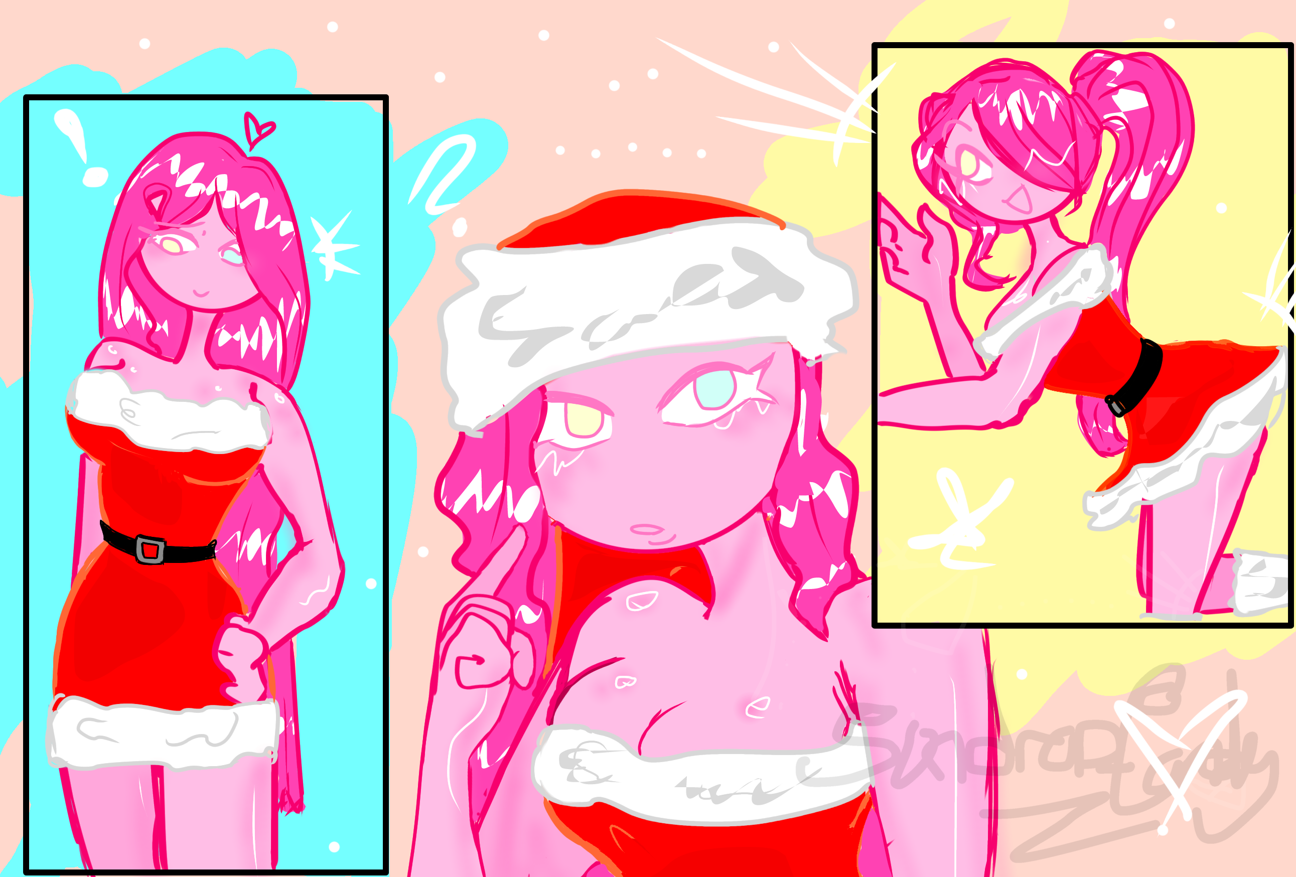 Santa gon be coming down - ibisPaint