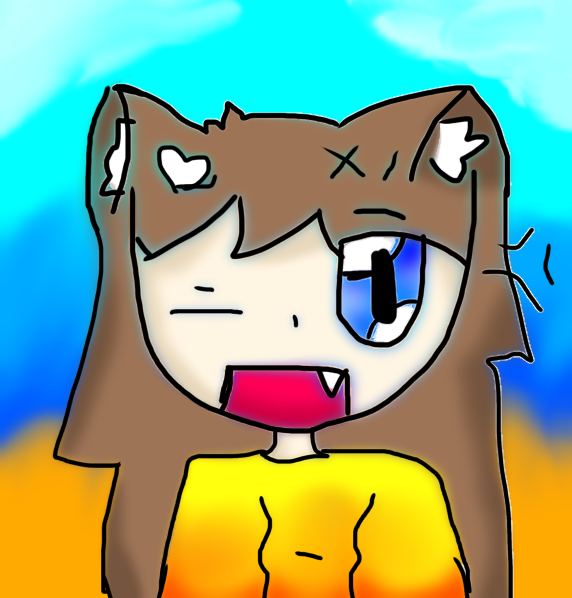 My first drawing by hand - ibisPaint