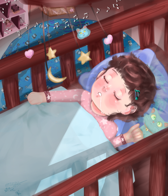 sleeping baby 👼💤 - ibisPaint