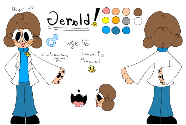 Gerald! Ref sheet - ibisPaint