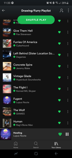 Random picture of my drawing playlist - ibisPaint