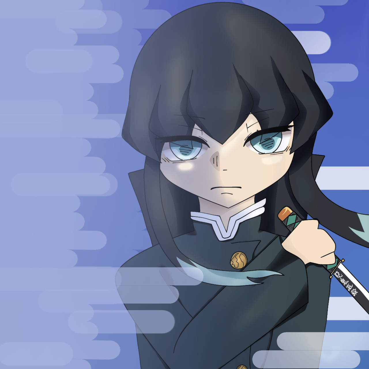 Muichiro tokito fan art - ibisPaint