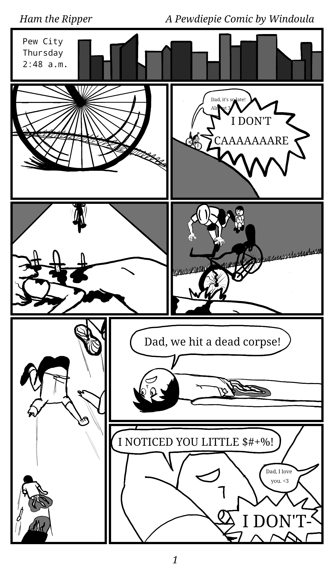 Ham the Ripper pg 1 - ibisPaint