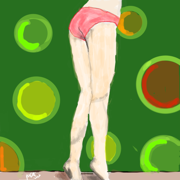 Getting ready for bed - ibisPaint