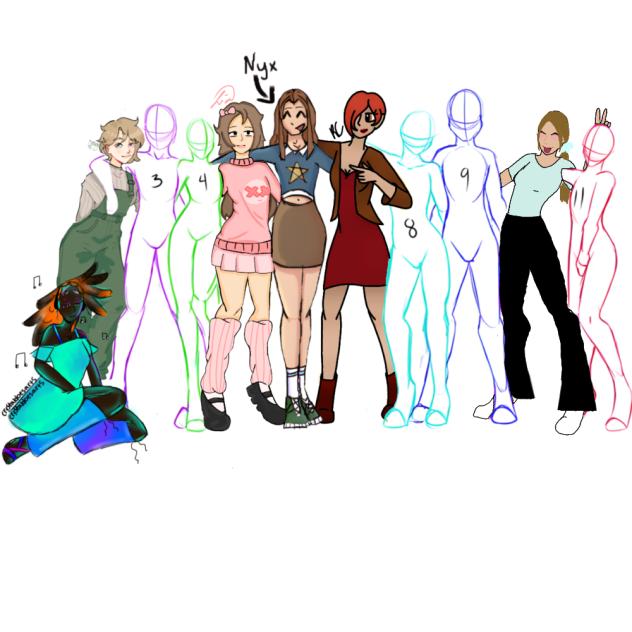 collab I donut know what to call - ibisPaint