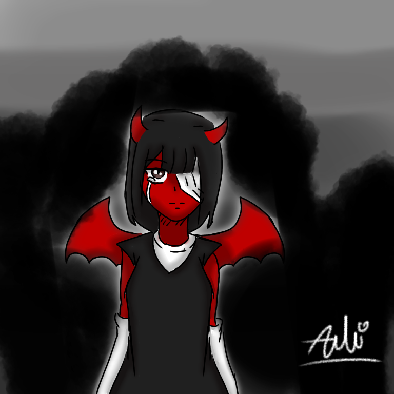 the birth of demon child - ibisPaint