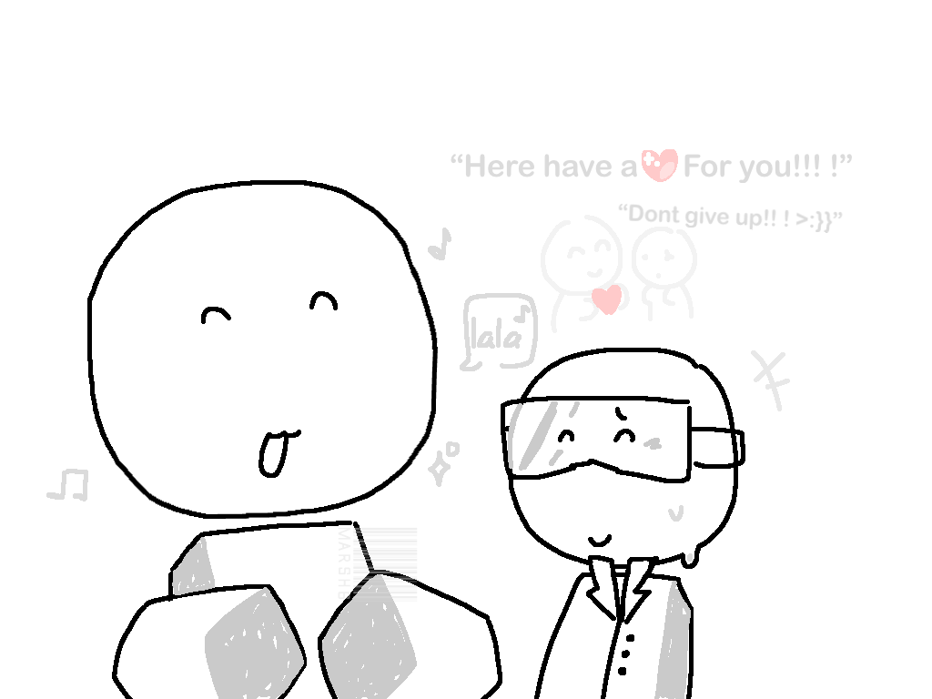 Be happy, and strong!! - ibisPaint