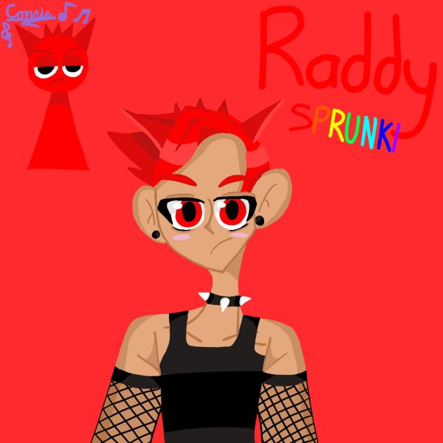 Sprunki Raddy fanart (human version) - ibisPaint